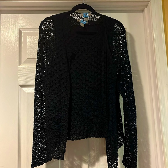 Kate Hill | Sweaters | Kate Hill Cardigan Tank | Poshmark